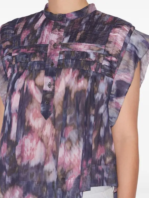 MARANT ETOILE Leaza Top - Purple