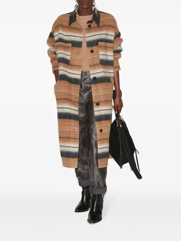 MARANT ETOILE Djila Coat - Brown