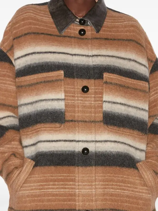 MARANT ETOILE Djila Coat - Brown