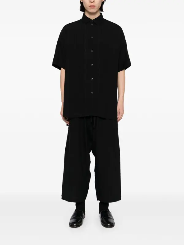 JAN JAN VAN ESSCHE Short-sleeved Shirt - Black