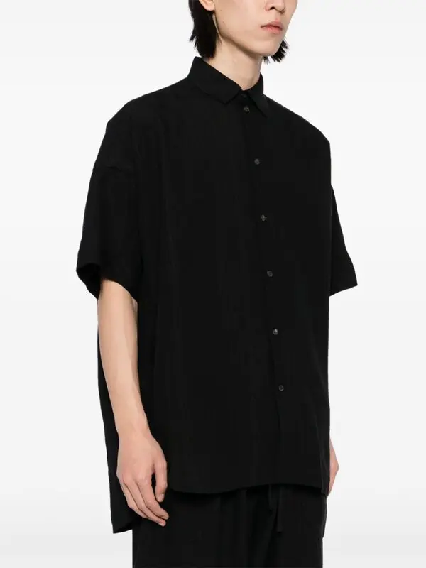 JAN JAN VAN ESSCHE Short-sleeved Shirt - Black