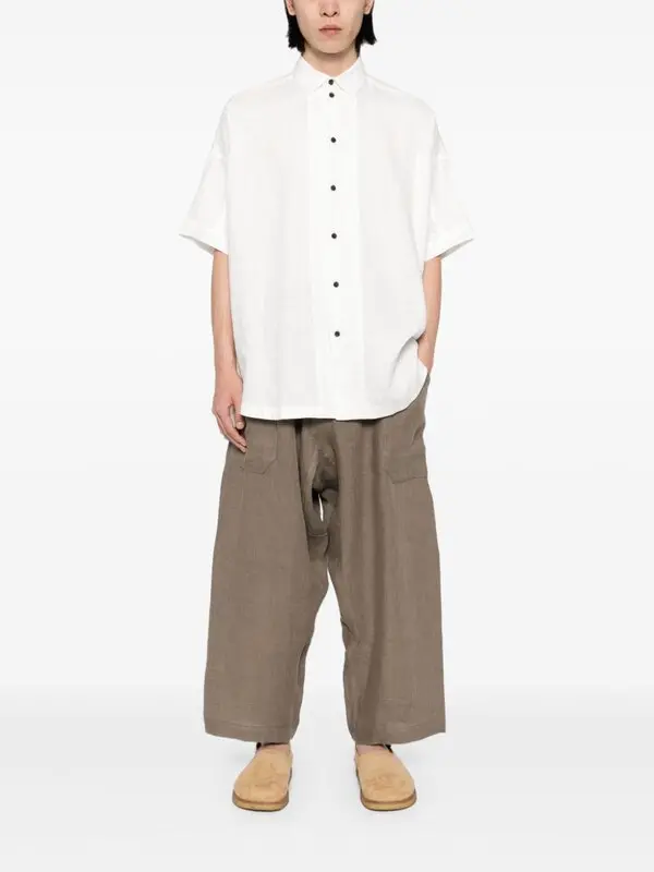 JAN JAN VAN ESSCHE Short-sleeved Shirt - White