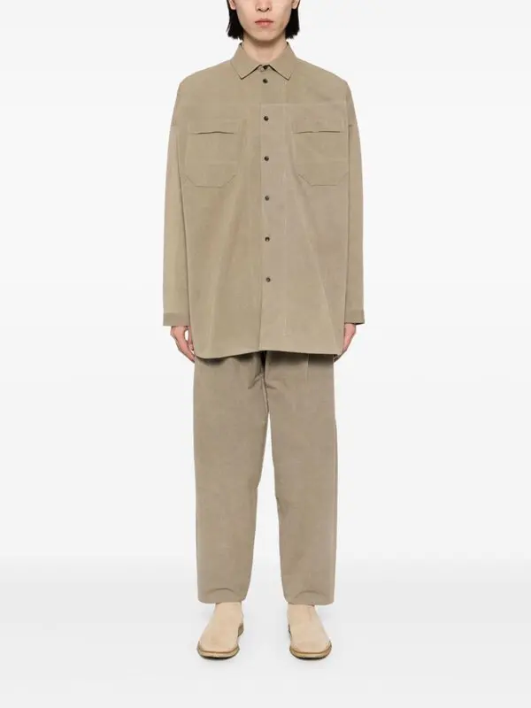 JAN JAN VAN ESSCHE Tapered-leg Trousers - Neutrals