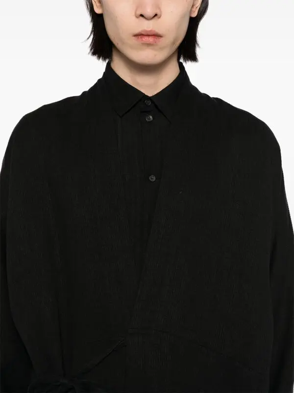 JAN JAN VAN ESSCHE Textured Linen Jacket