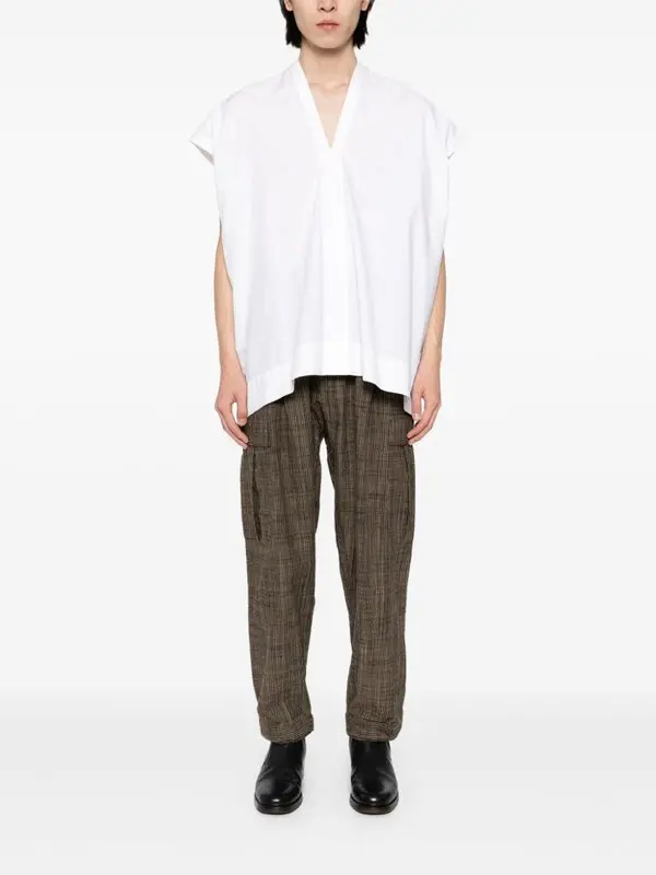 JAN JAN VAN ESSCHE Striped Trousers