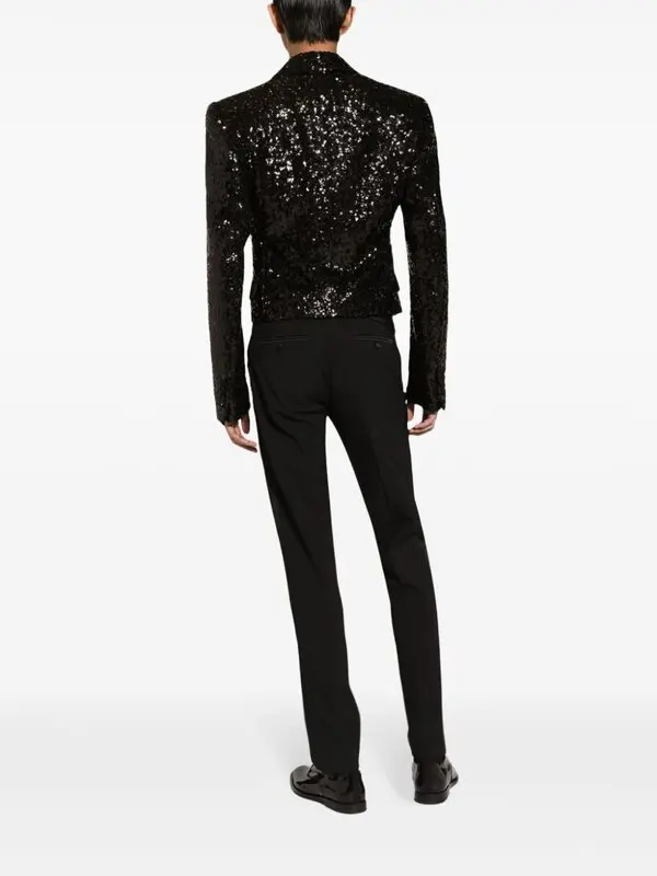 Dolce & Gabbana Sequin-embellished Blazer
