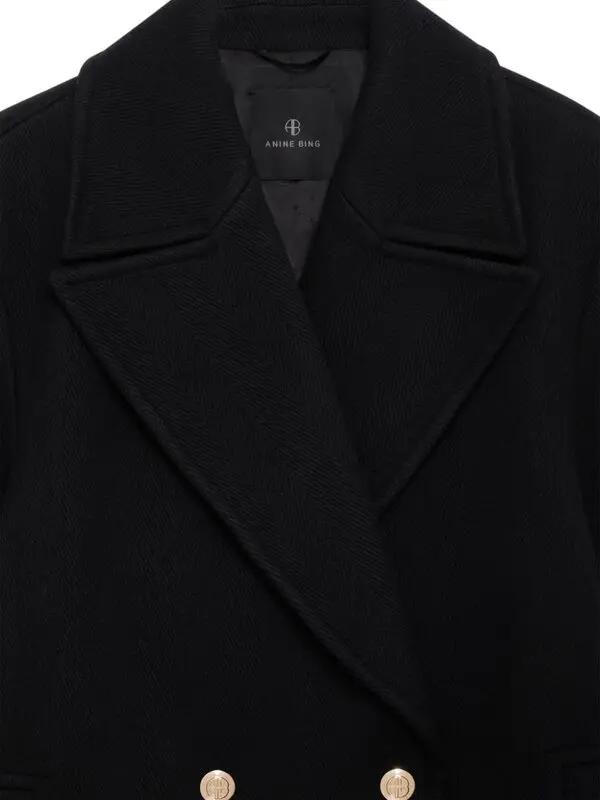 ANINE BING Glenn Pea Coat