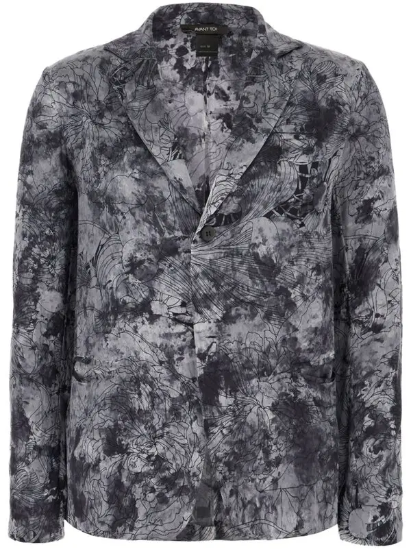 Avant Toi Floral-print Shirt