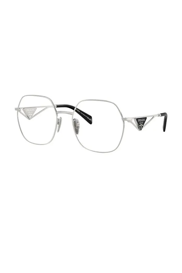 Prada Metallic Eyeglasses