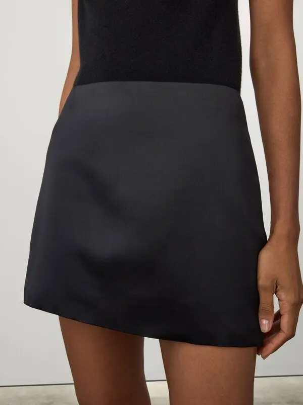 LISA YANG STORE Mini Skirt - Midnight