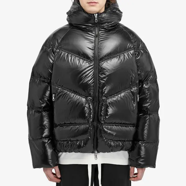 COLE BUXTON Hooded Insulated Puffer Jacket