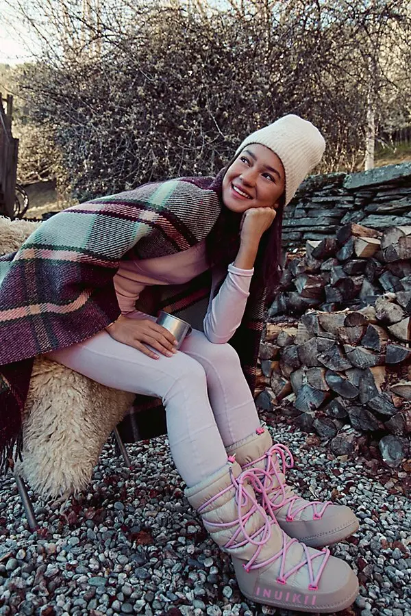 Inuikii Mountain High Snow Boots - Beige