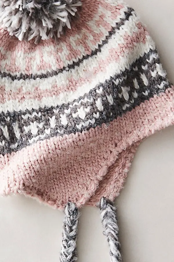 Free People Pom Knit Beanie In Multicolor - 58% Off  display picture 2