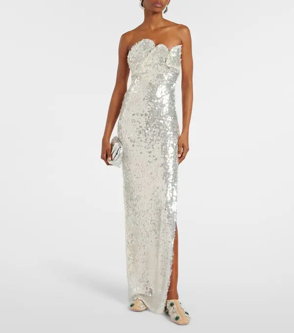 Christopher Esber Opaline Strapless Gown