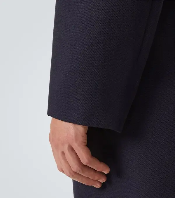 MAISON MARGIELA Wool Coat - Blue