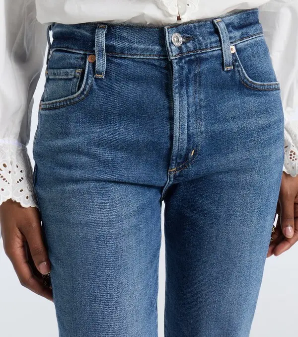 Citizens Of Humanity Lilah High-rise Flared Jeans - Blue