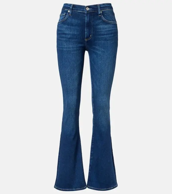 Citizens Of Humanity Lilah High-rise Flared Jeans - Blue