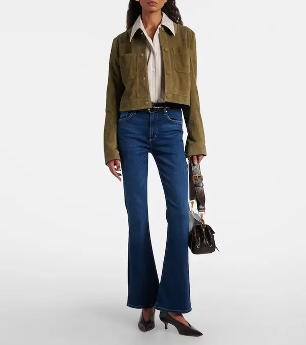 Citizens Of Humanity Lilah High-rise Flared Jeans - Blue
