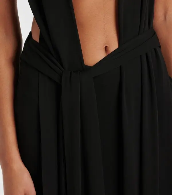 Christopher Esber Trapeze Draped Jersey Gown