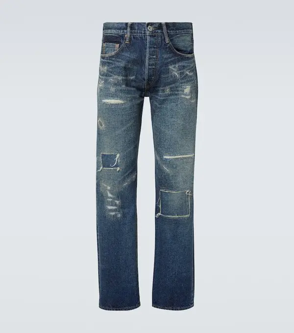 Junya Watanabe X New Manual Straight Jeans - Blue