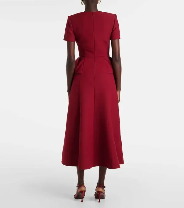 Roland Mouret Peplum Midi Dress