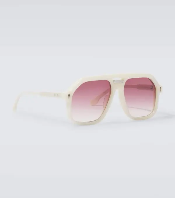 JACQUES MARIE MAGE Casius Aviator Sunglasses