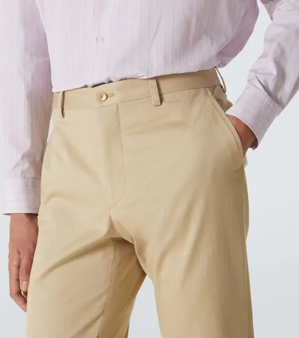 Etro Cotton Twill Chinos - Beige