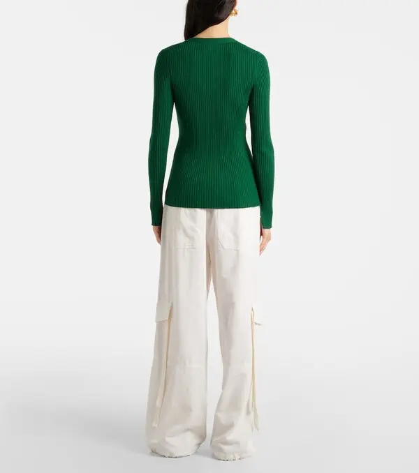 Dorothee Schumacher Essential Ease Wool And Silk-blend Cardigan