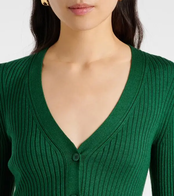 Dorothee Schumacher Essential Ease Wool And Silk-blend Cardigan
