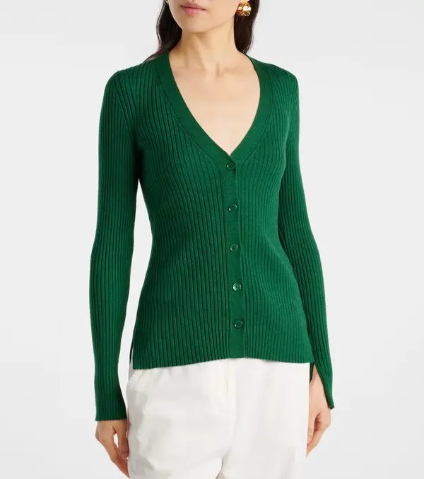 Dorothee Schumacher Essential Ease Wool And Silk-blend Cardigan