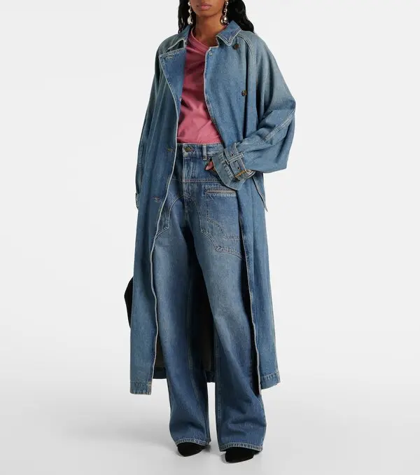 Isabel Marant Étoile Brekka Denim Coat