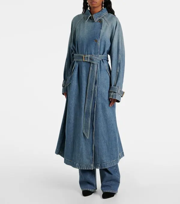 Isabel Marant Étoile Brekka Denim Coat