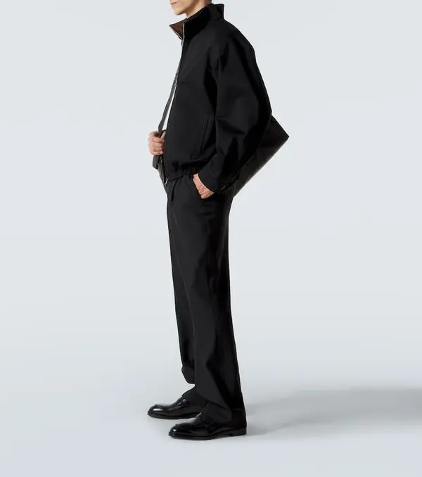 Zegna Leather Penny Loafers