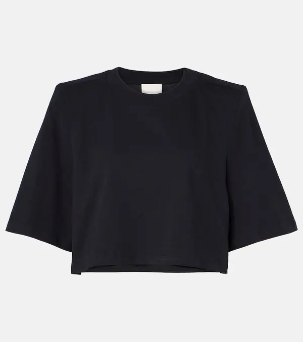 Isabel Marant Étoile Zaely Cropped T-shirt - Black