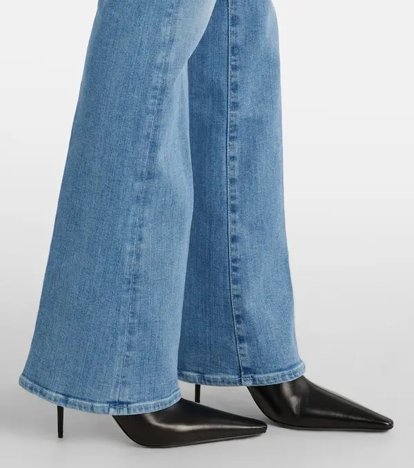 7 For All Mankind Mid-rise Flared Jeans