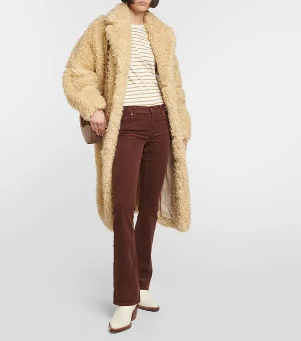 7 For All Mankind Mid-rise Flare Jeans In Chicory Coffee - Brown