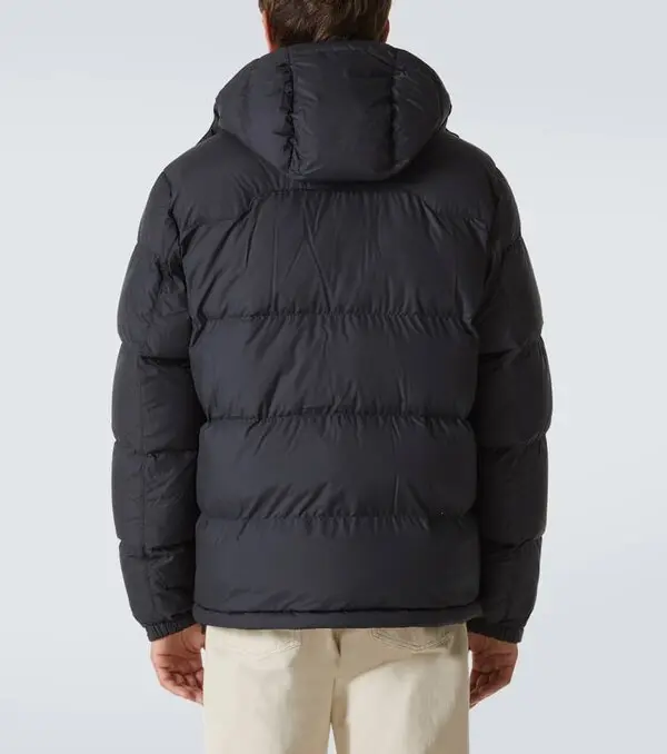 Polo Ralph Lauren Quilted Down Jacket With Drawstring Hood - Black