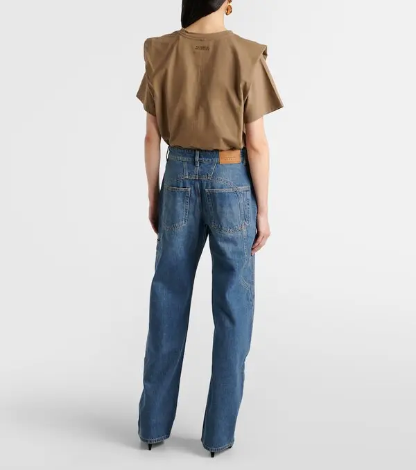 Isabel Marant Étoile Betiane Wide-leg Jeans