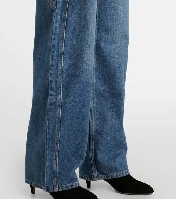 Isabel Marant Étoile Betiane Wide-leg Jeans