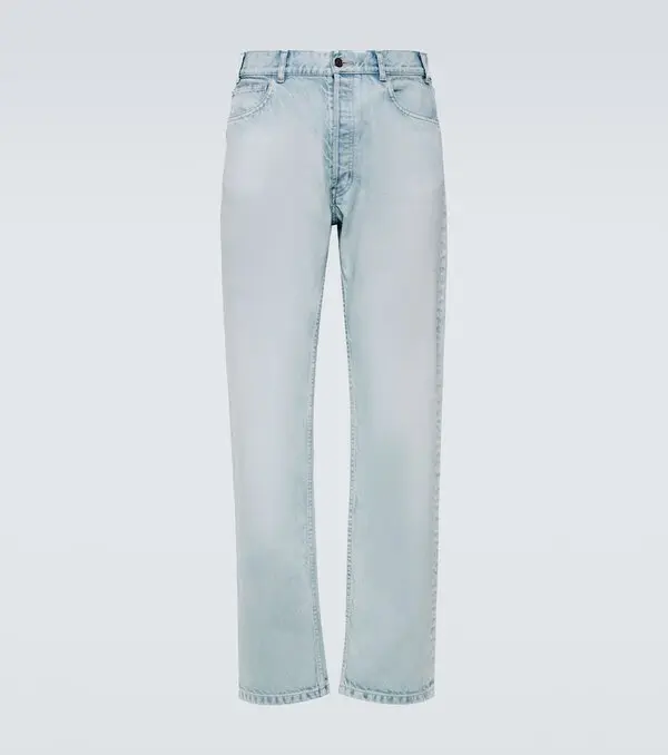 THE ROW Burt Straight Jeans - Blue