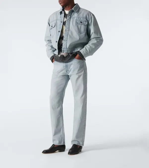 THE ROW Burt Straight Jeans