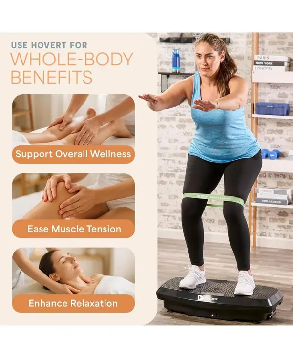 LIFEPRO Hovert 3d Vibration Plate – Dual Motor