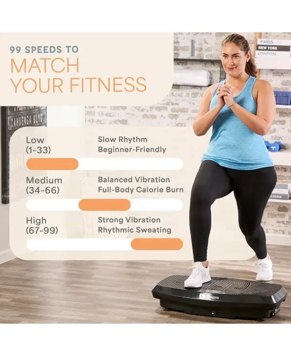 LIFEPRO Hovert 3d Vibration Plate – Dual Motor
