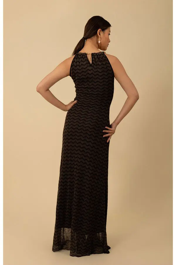 Hale Bob Lyra Halter Dress