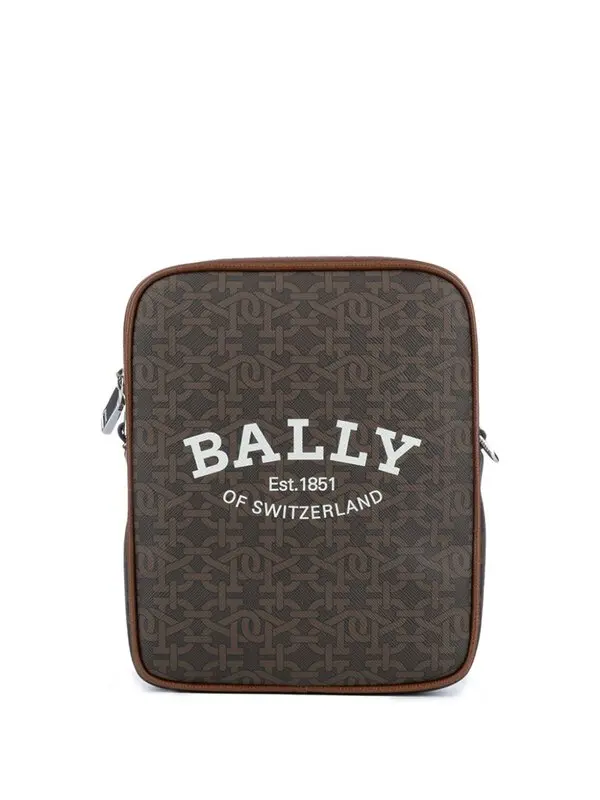 Bally Leather Clutch - Brown