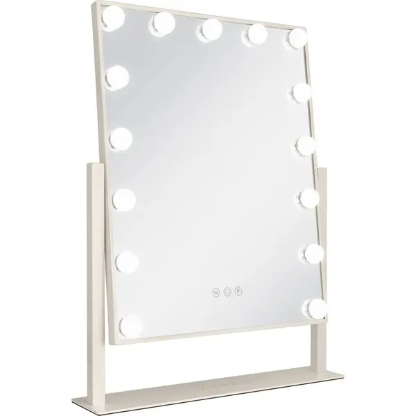 ZADRO Medium Vertical Hollywood Makeup Mirror With Lights - Neutral
