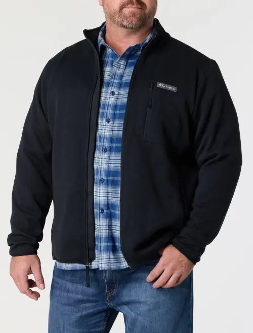 Columbia Sweater Weather Full-zip Fleece Jacket - Black