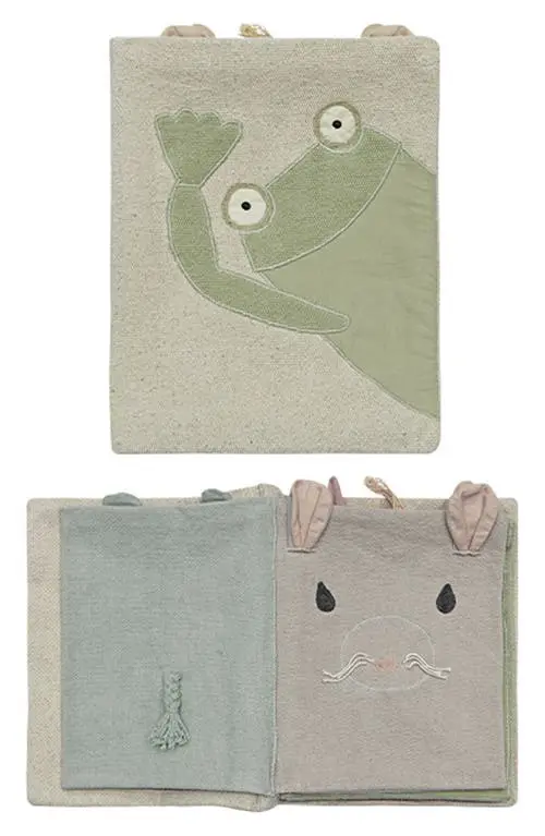 LORENA CANALS Animals Sensory Book - Ivory