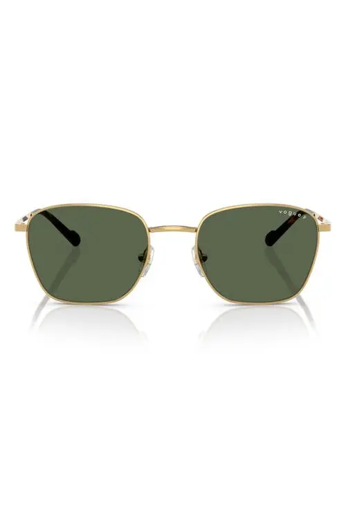 VOGUE 53mm Pillow Sunglasses - Gold