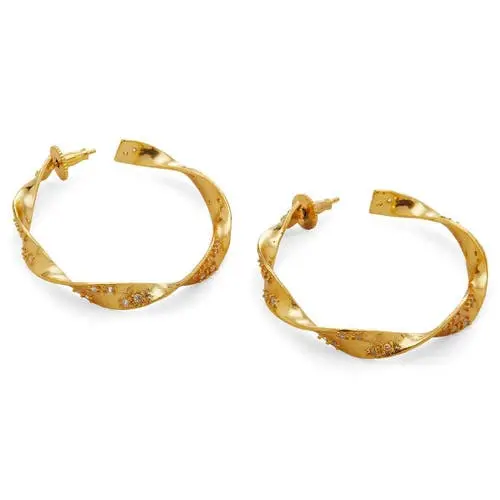 DHWANI BANSAL Kali Hoop Earrings